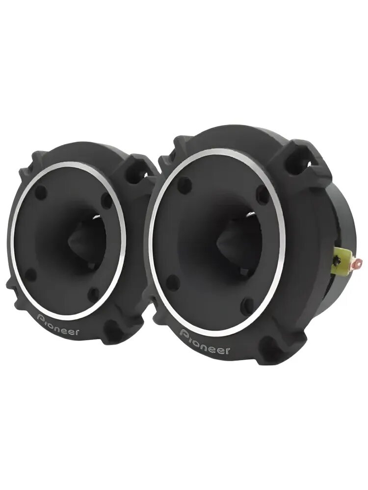 Рупора автомобильные, твитеры со встроенным фильтром "Pioneer TS-550AL" / Комплект из 2 штук / Высокочастотные динамики, пищалки, 98x98 мм, 550 Вт.