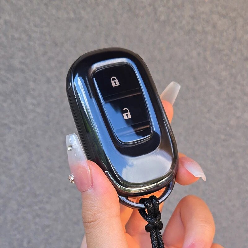 Чехол для ключей автомобиля из TPU для HONDA CIVIC 11-го поколения VE-1, Accord 2021-2022, Accord Vezel, Pilot, Freed, CRV, аксессуары для ключей с брелоком