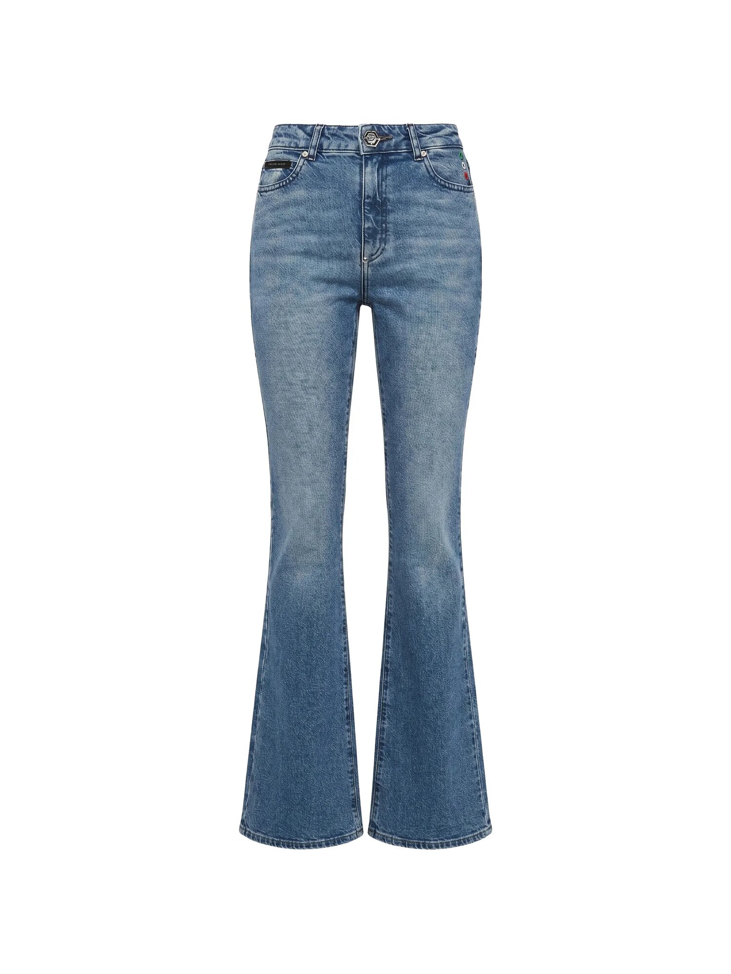Джинсы PHILIPP PLEIN Flare-fit jeans basic
