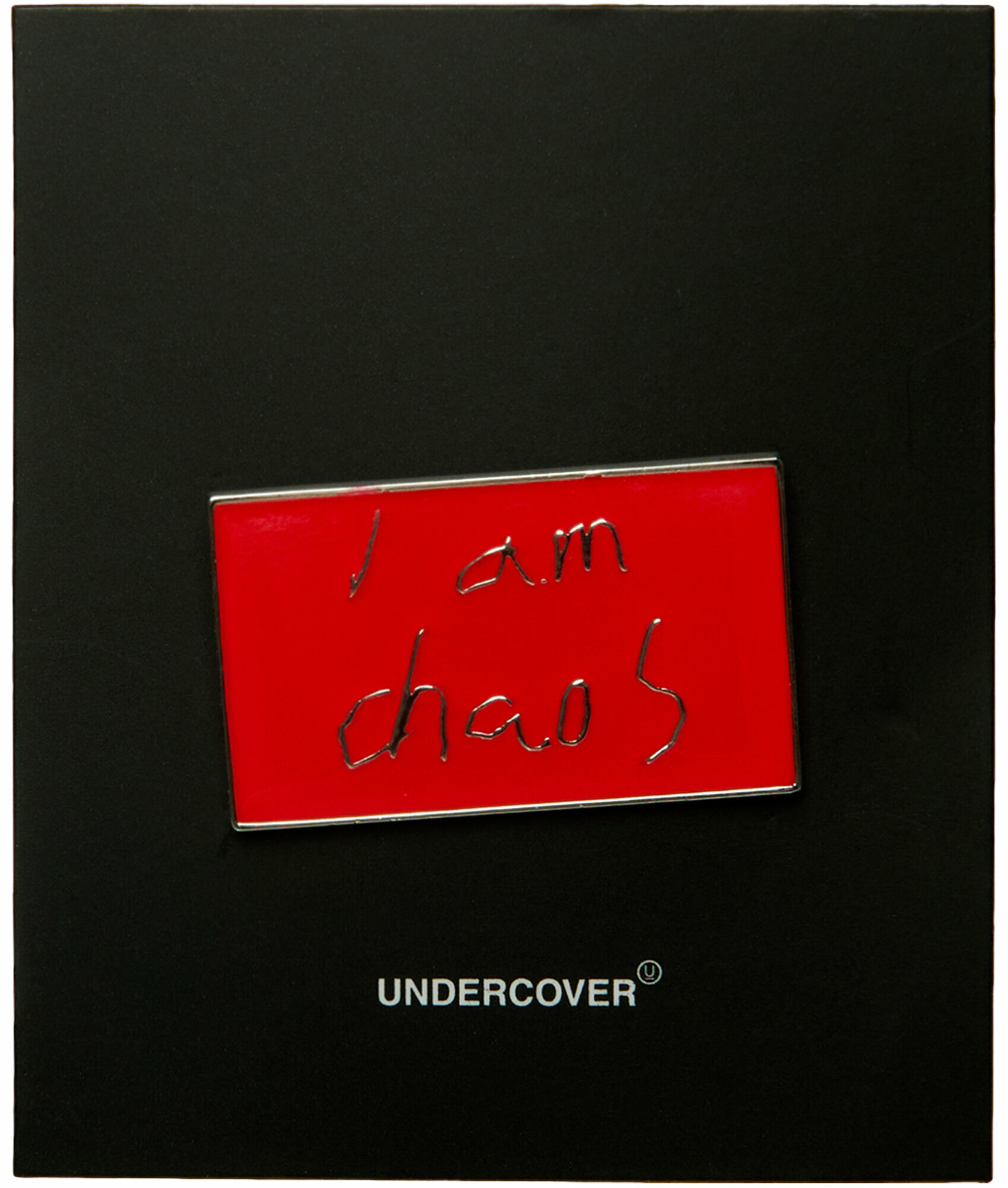 Undercover Значок I AM CHAOS One Size