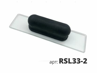 Инструмент для Нанесения Мини-Кельма Пластиковая, Прямоугольная Stmdecor RSL33-2 Прозрачная.*
