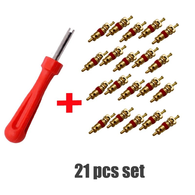Портативный Инструмент Для Снятия Вентилей Шин Для Автомобилей 21pcs set