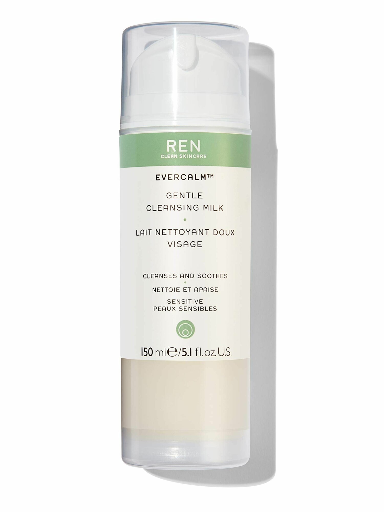 Очищающее молочко REN - Evercalm Gentle Cleansing Milk