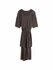 Платье Mesh layered midi dress