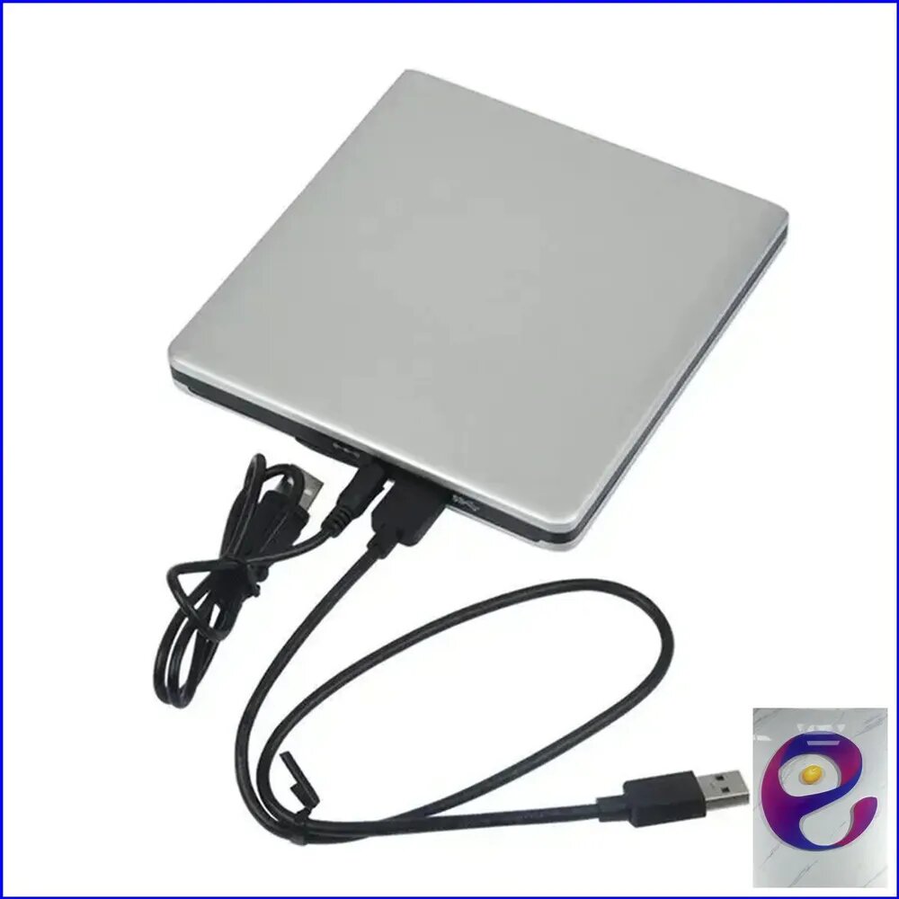 Эксклюзивный привод Slim BluRay с интерфейсом USB 3.0 TypeC для воспроизведения 3D, чтения и записи DVDRW на лэптопах