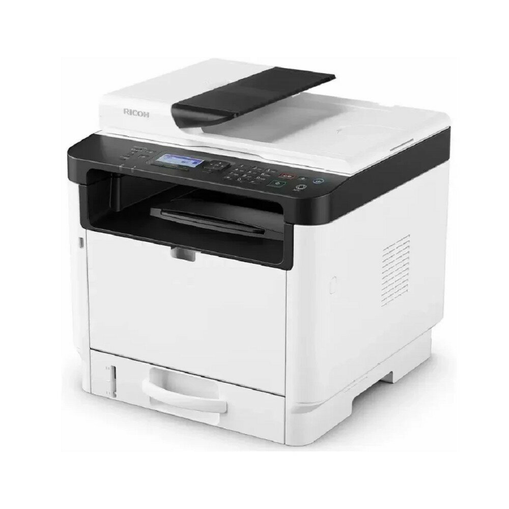 МФУ Ricoh Лазерный M320SE Матовая бумага, Черно-белый A4 без WI-FI