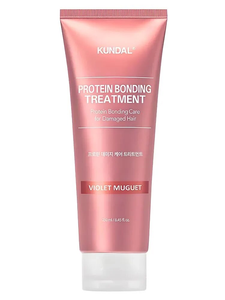 Маска для волос Kundal "Ландыш", Violet Muguet Protein Bonding, 250 мл