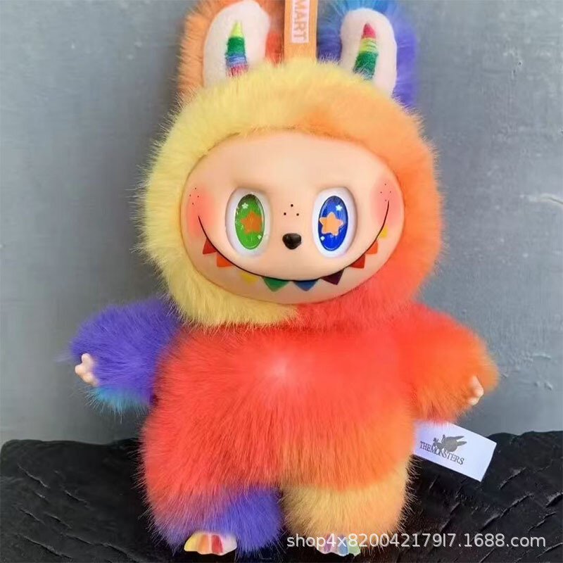 Новый брелок-игрушка Labubu третьего поколения, мягкий модный кулон из серии Labubu в формате сюрприз-бокса.