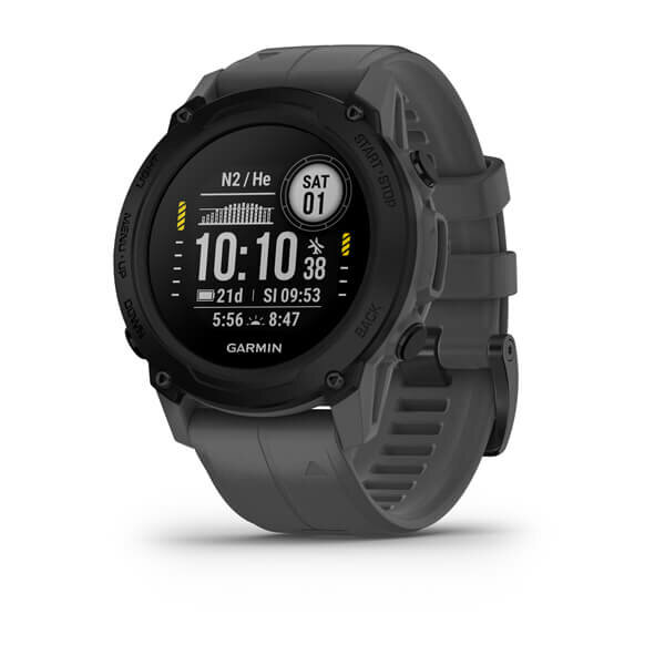 Умные часы Garmin Instinct E – 40 mm Black with Charcoal Band (010-02932-00)