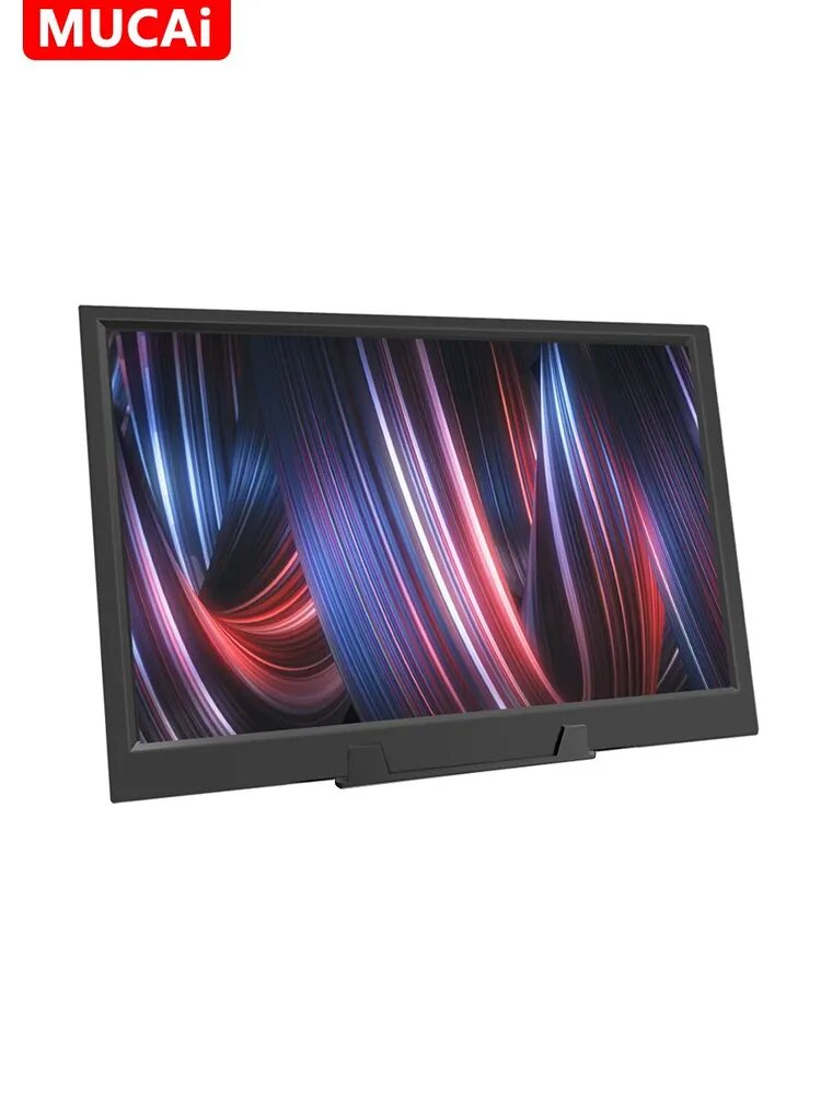 Mucai 11.6" Монитор VESA 75×75 мм, встроенные динамики (02), TN, 1366x768 HD, 60 Гц, черный