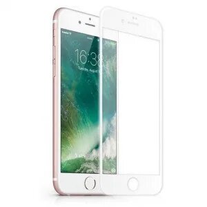 Защитное стекло 5D для iPhone 7\8 (белое)