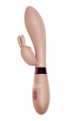 K-7702-03indeep Вибратор Indeep Yonce Beige (20.5, Ø 3.3 см) Indeep