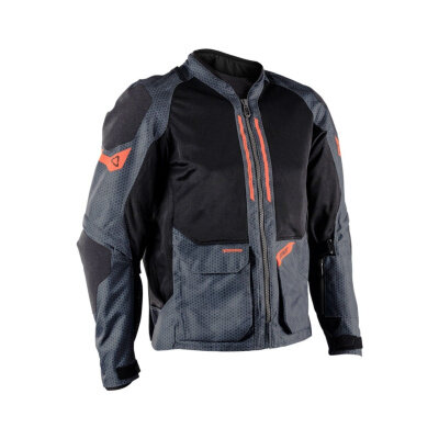 Мотокуртка Leatt ADV FlowTour 4.5 Short Jacket (Iron Grey, L, 2026 (5026002452))
