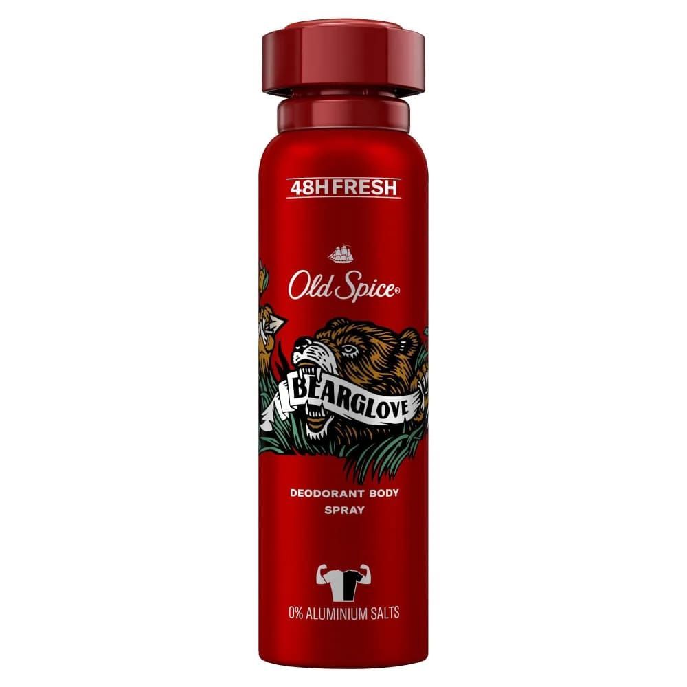 Old Spice Bearglove Дезодорант спрей мужской, 150мл