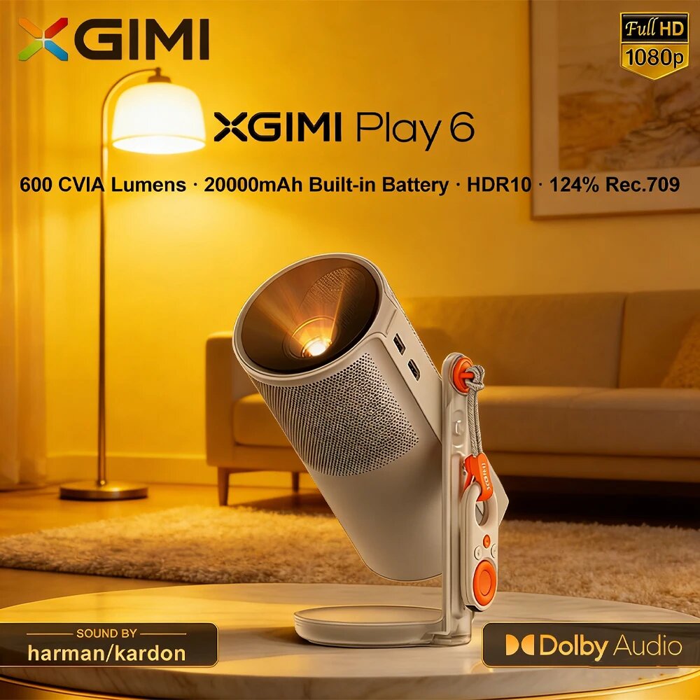 XGIMI Play 6 Мини Проектор 1080p