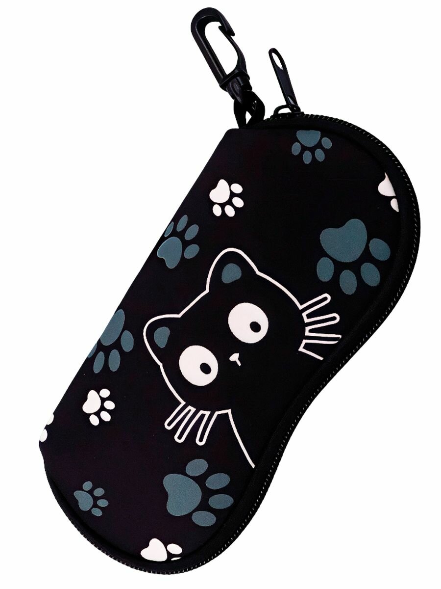 Футляр / чехол для очков Следы Котиков