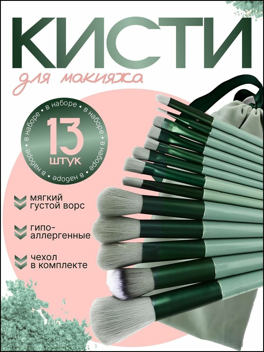 Набор кистей для макияжа
