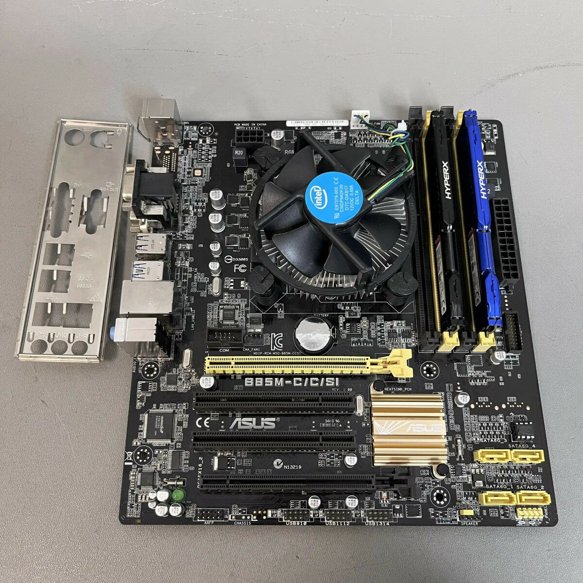 Комплект мат плата s-1150(B85) + core i5-4460+ 16Gb+ кулер