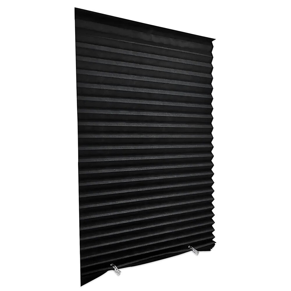 Блэкаут штора 60x150см черного цвета