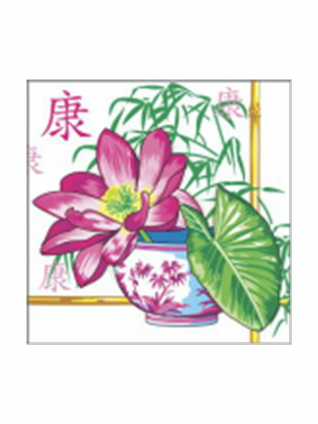 Салфетки бумажные Салфетки Лотос салфетки 24х24 1сл 40 л "Desna Design"