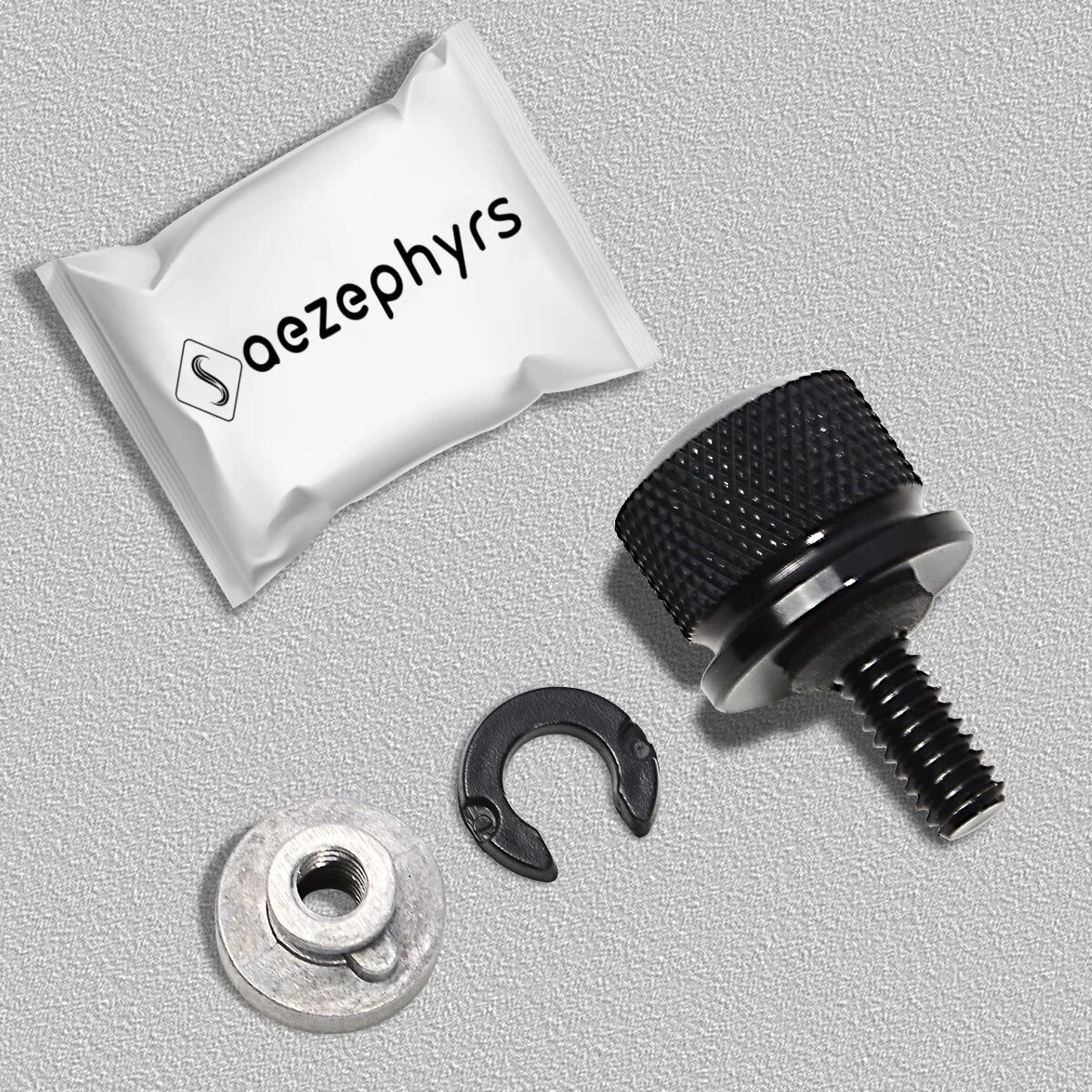 Комплект болтов и гаек для заднего крыла мотоцикла с резьбой 1/4″-20 для Harley Touring Black Set A