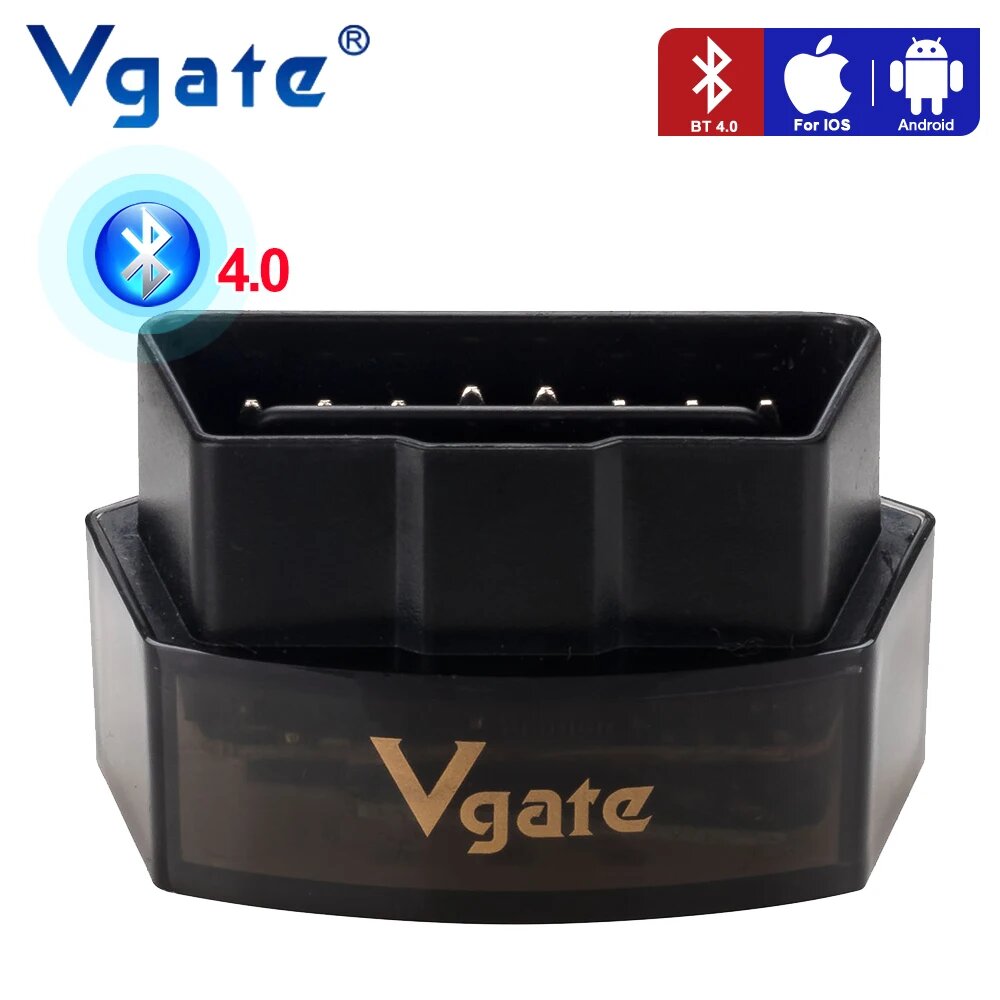 Vgate iCar pro Bluetooth 3.0/4.0/WiFi Android/ПК/IOS поддерживает режим Bluetooth 4.0