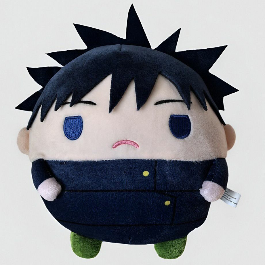 Очаровательные плюшевые игрушки по мотивам Jujutsu Kaisen с Годзё Сатору, Юдзи Итадори и Мегуми Фушигуро, 22 см, черные