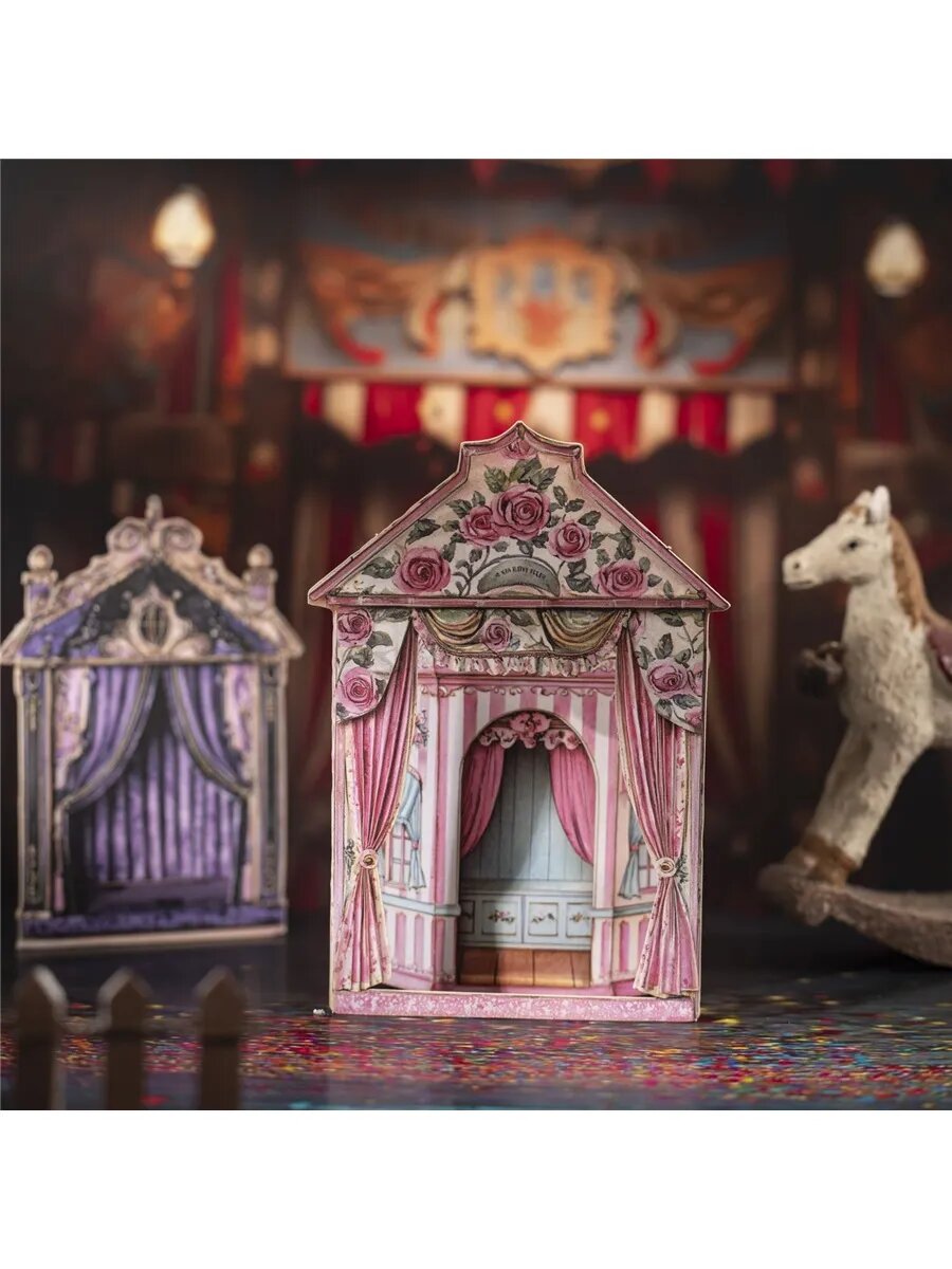 Набор наклеек mr.paper, 6 шт. (60 листов), винтажный стиль, тема кукольного домика, декор для скрапбукинга DIY