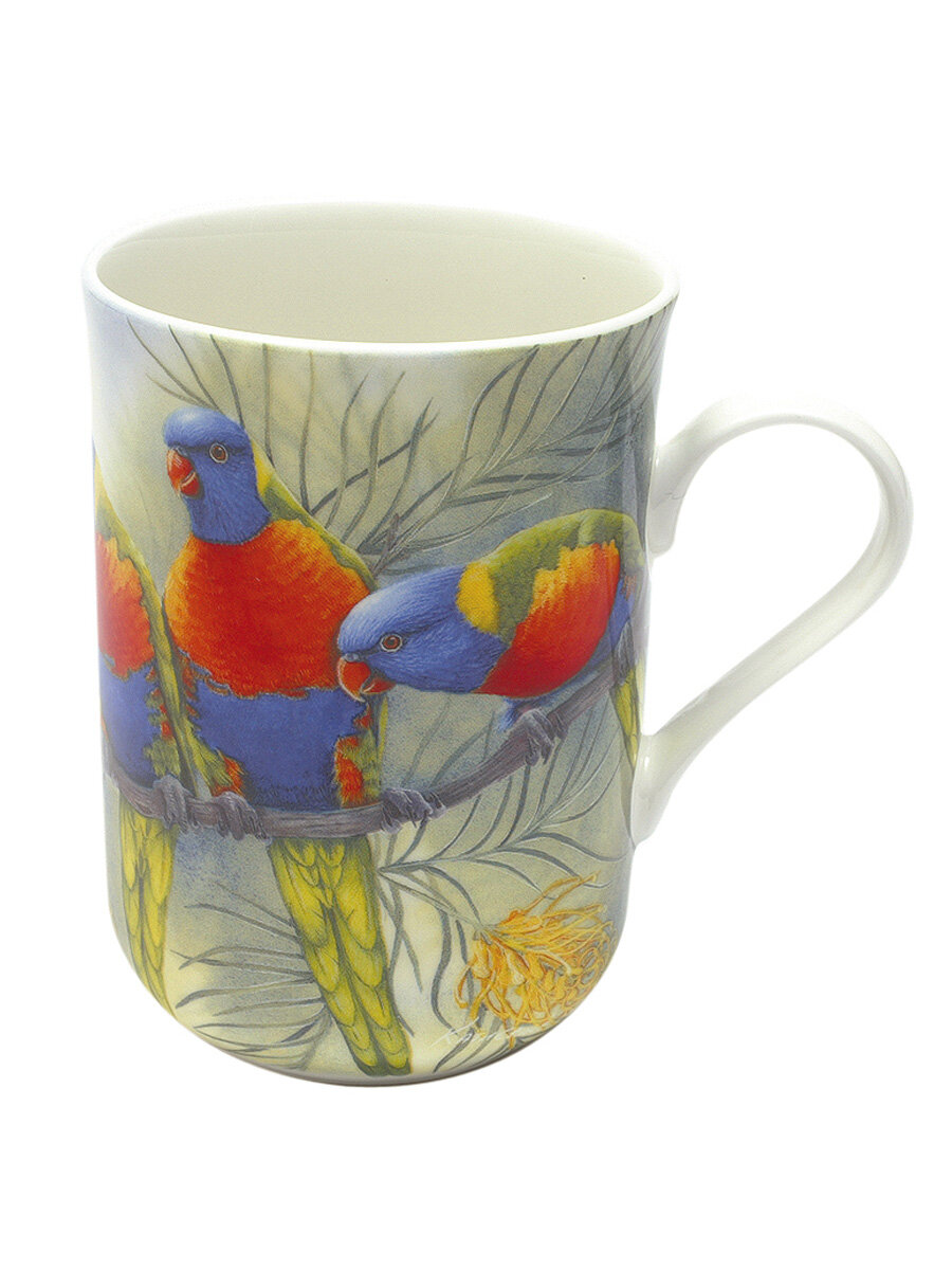 Кружка Maxwell & Williams Птицы Австралии. Птенцы лори, 300 мл