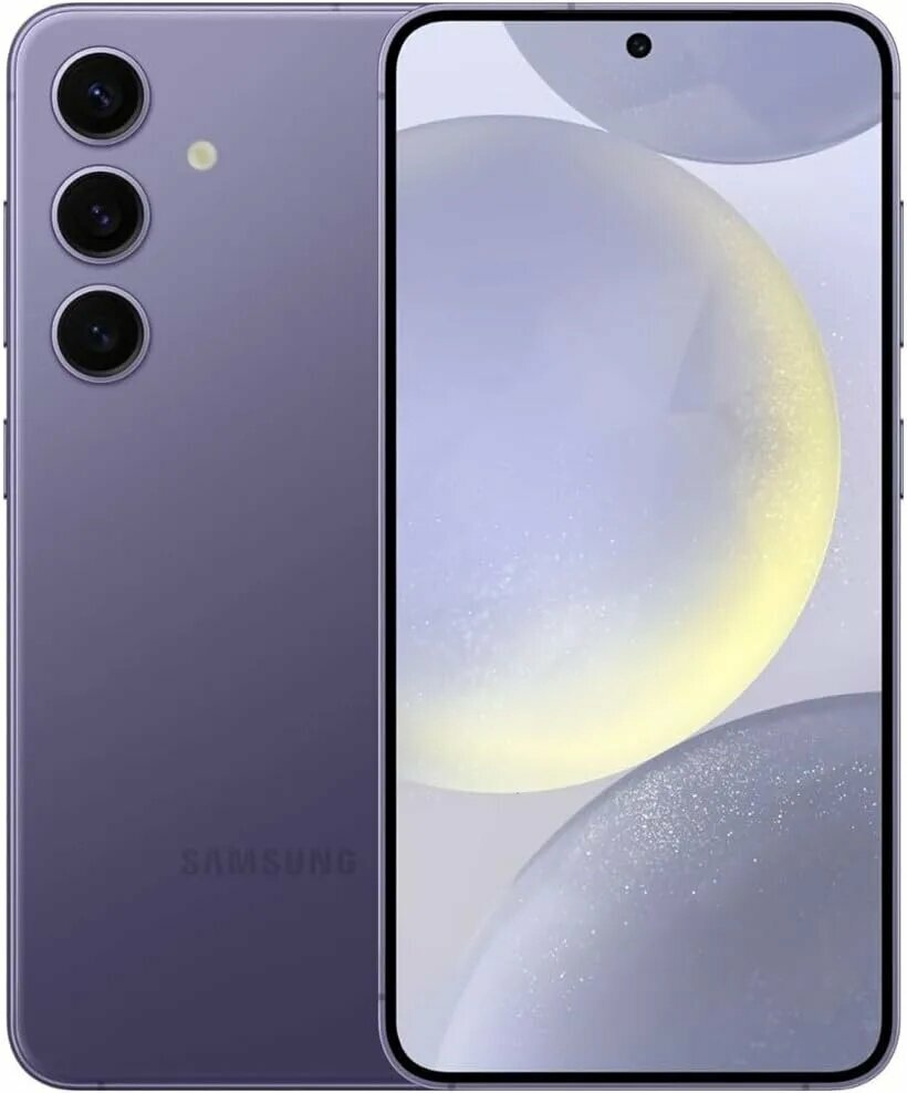 Восстановленный Samsung Смартфон Samsung Galaxy S24 Global 8/128 ГБ, фиолетовый