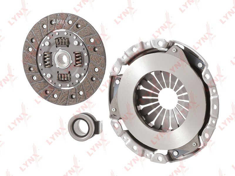 Комплект сцепления LYNX AUTO CL-1010 Chevrolet Spark 0.8 05-10, Daewoo Matiz 0.8 98->, 170 мм