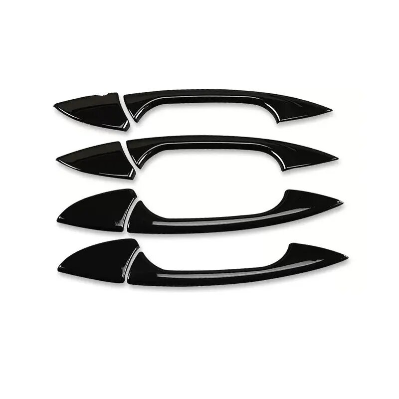 ABS Piano Black Автомобильная внешняя дверная ручка, накладка для Mercedes Benz B C E GLK ML CLA Class W246 W166 2012-2015 W212 W204 W117