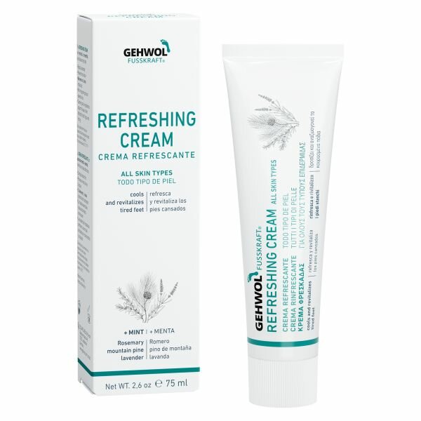 Gehwol - Gehwol Fusskraft Refreshing Cream (Mint) Мятный охлаждающий бальзам для ног 75 мл
