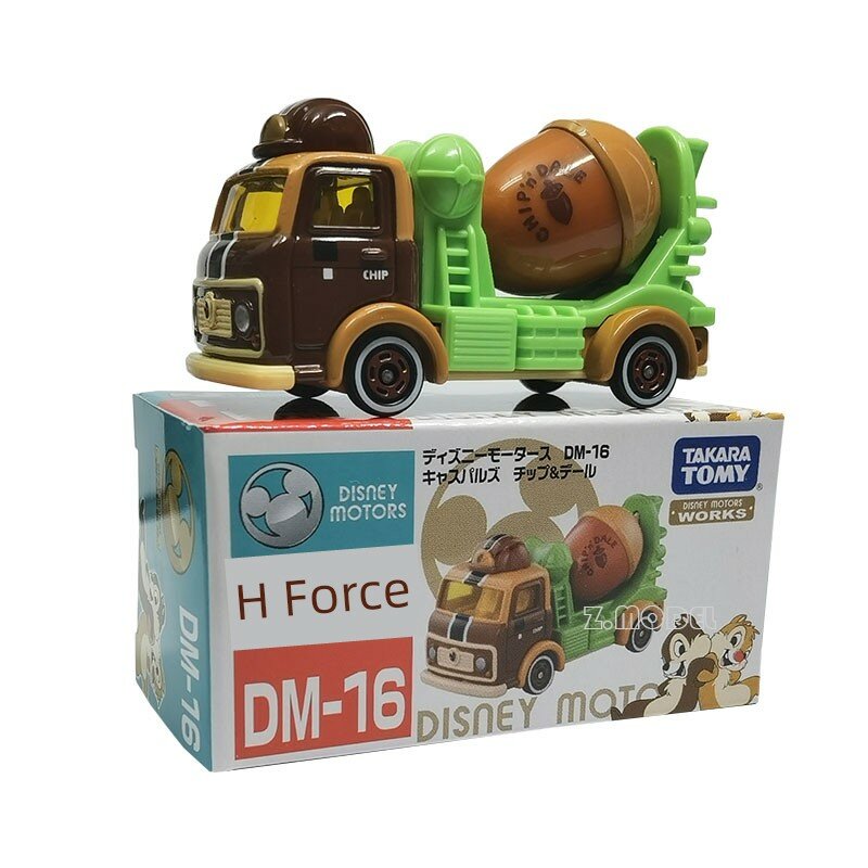 TOMICA Multicar DM16 Модель бетономешалки Squirrel Titi and Chicky из сплава