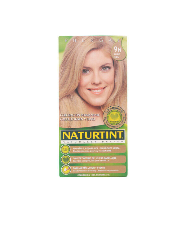 Naturtint Permanent Hair Color No. 9N Honey Blonde Восстанавливающая перманентная краска для волос без аммиака, оттенок медово-русый