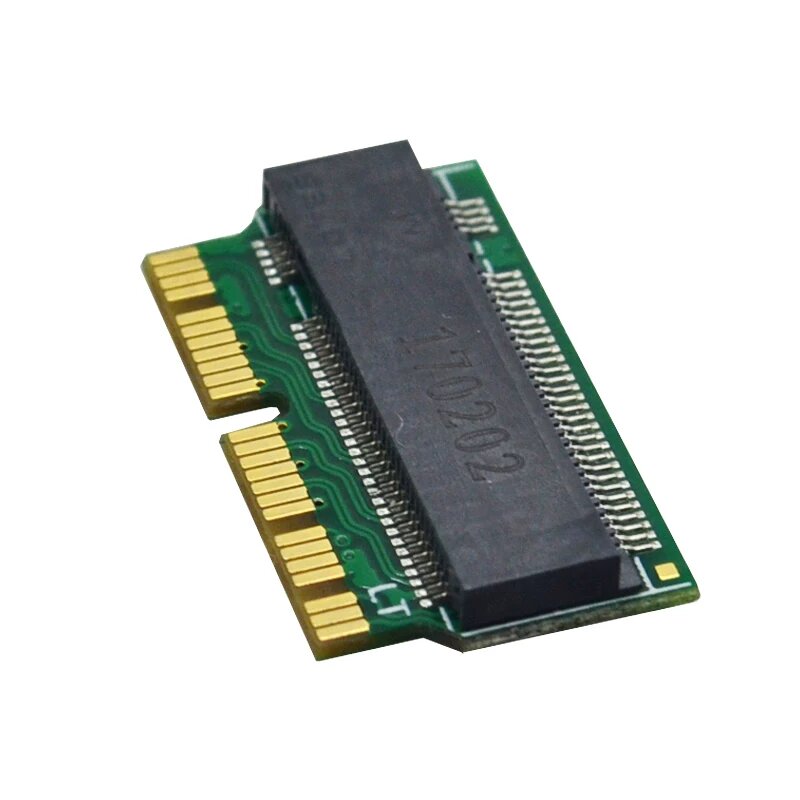 NVMe PCIe M.2 для Apple MacBook Air/Pro 2013-2015 SSD-адаптер - Зелёная маленькая плата для простой установки