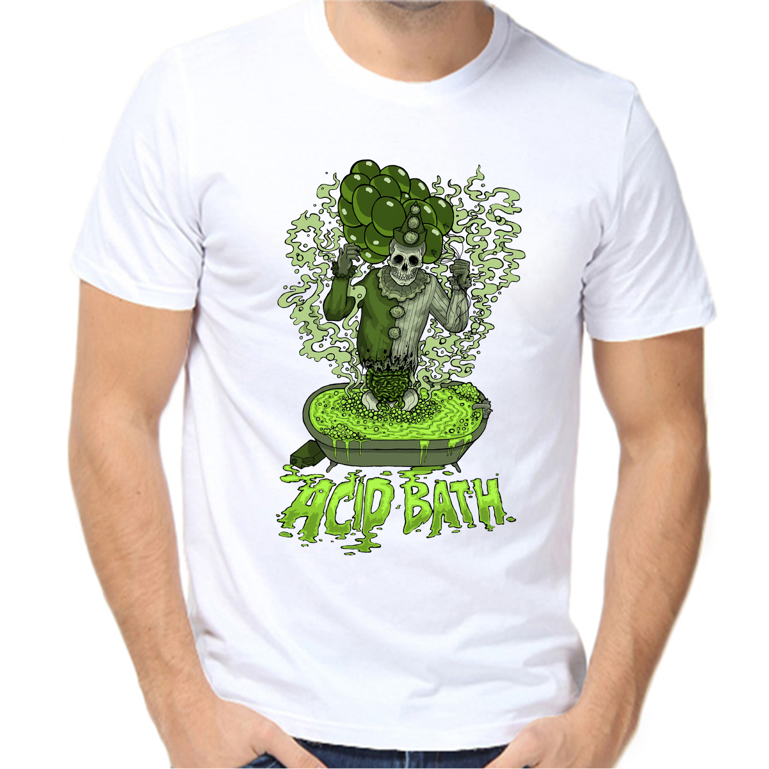 Футболка acid bath