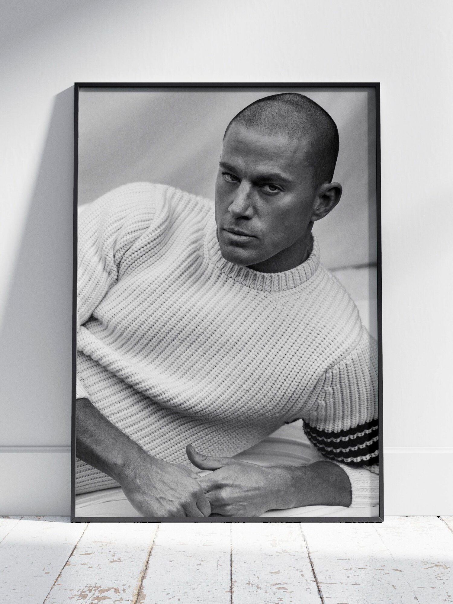 Плакат на стену для интерьера Ченнинг Татум (Channing Tatum 55) - Постер по актеру фильма, кино, сериала формата A4 (21x30 см)