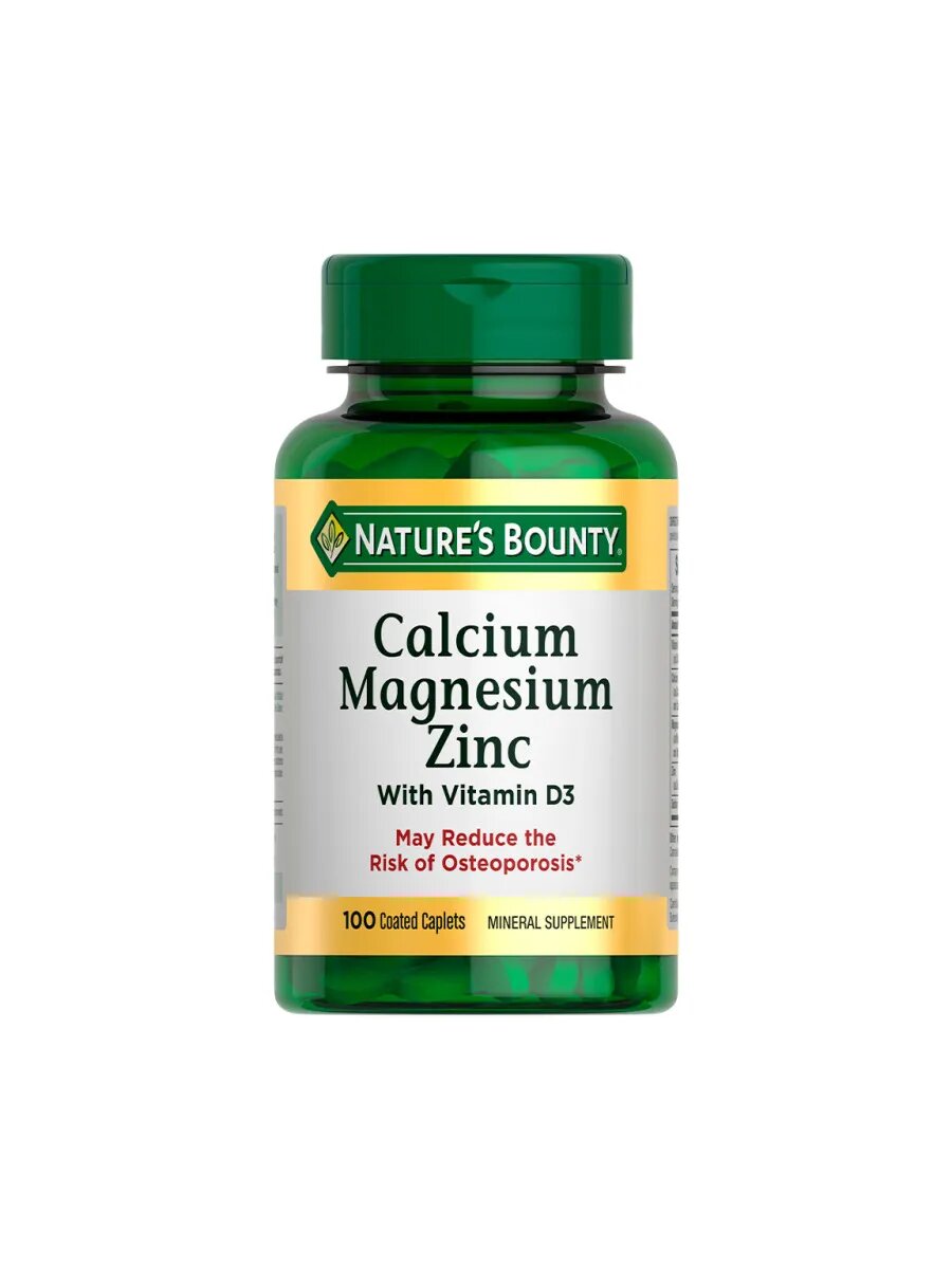 Nature's Bounty Кальций-Магний-Цинк / Calcium Magnesium Zinc