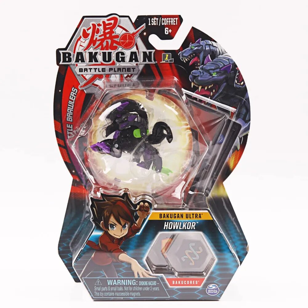 Spin Master Bakugan Battle Planet Toy Set / Детское Классическое Анимированное Деформируемое Игрушечное Яйцо С Карточкой Персонажа И Сердцевиной, Подходит Для Детей От 6 Лет И Старше, Бакуган