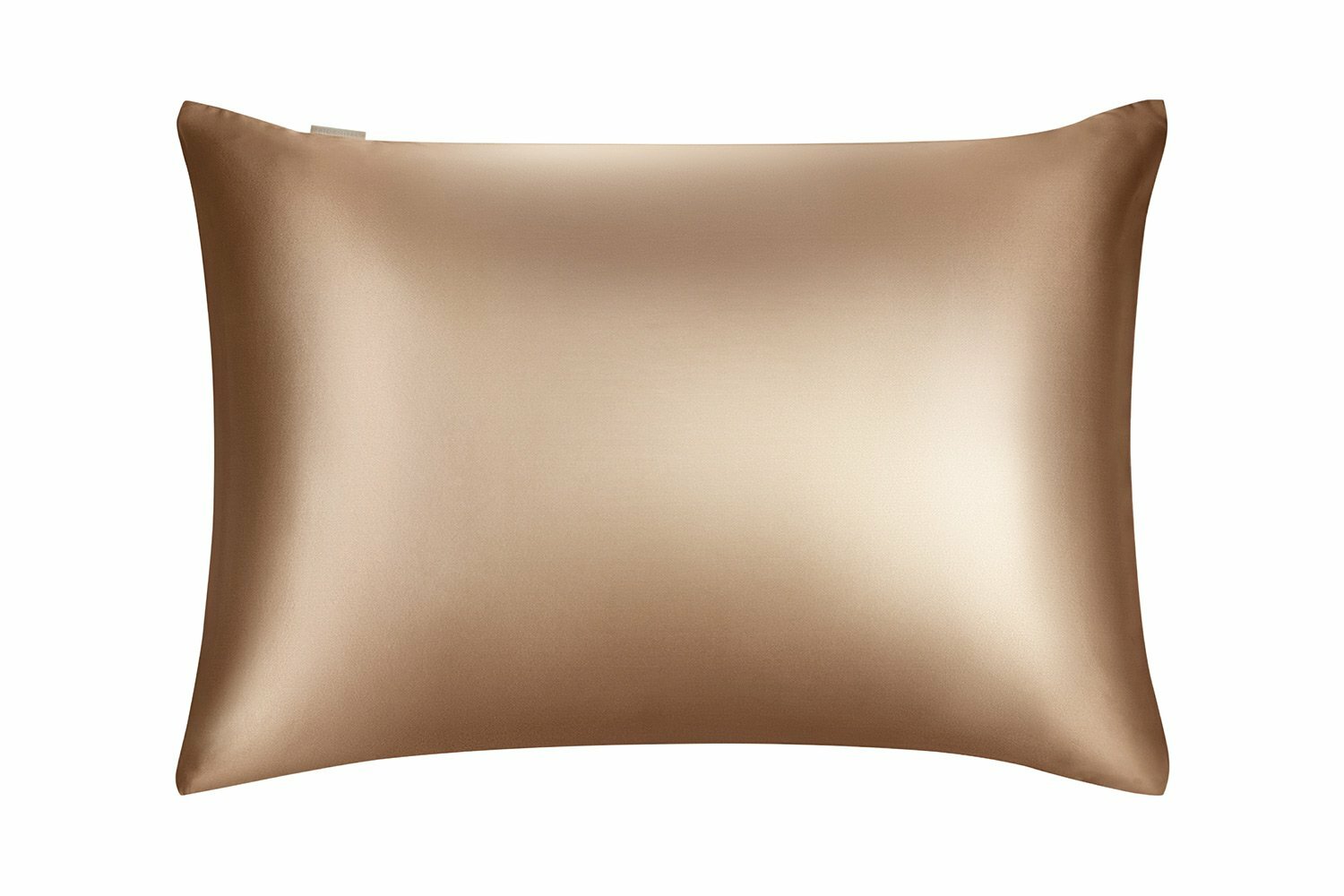 Наволочка с молнией AYRIS SILK 5064, 50х70 см, шёлк, цвет карамельный