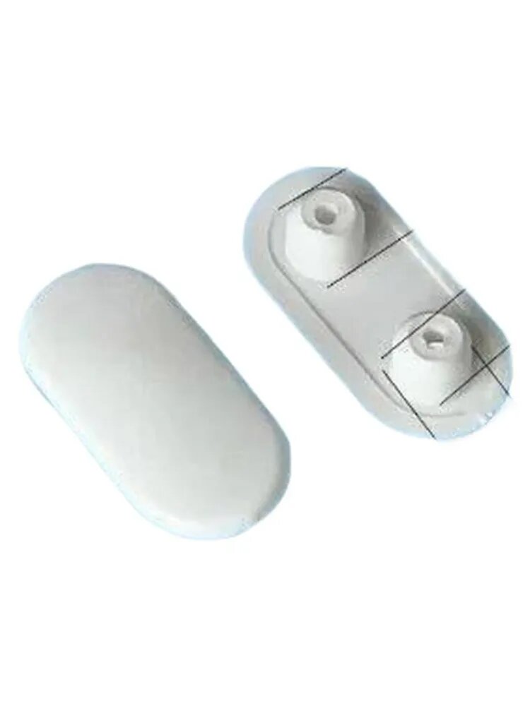 Подушка сиденья унитаза, резиновая прокладка для ремонта и расходные материалы для ремонта, белые 4 шт.