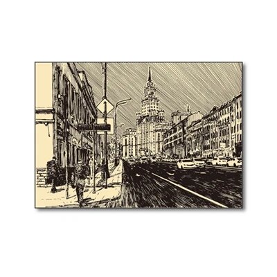Художественная печать Москва Кремль 50x70 см, PH4322