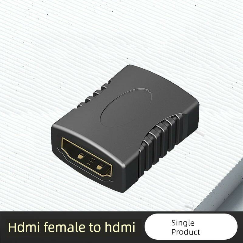 Адаптер HDMI женский к женскому кабельный конвертер для телевизоров мониторов проекторов, длина 15 см