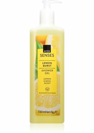 Средство для душа Avon Senses Lemon Burst, 720 мл