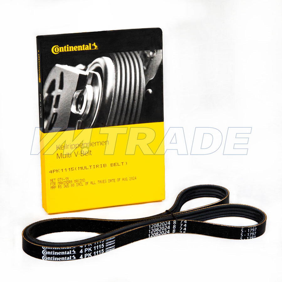 Ремень 1115 4PK CHRYSLER, HONDA, HYUNDAI, KIA, MITSUBISHI, NISSAN, RENAULT, SUBARU, TOYOTA