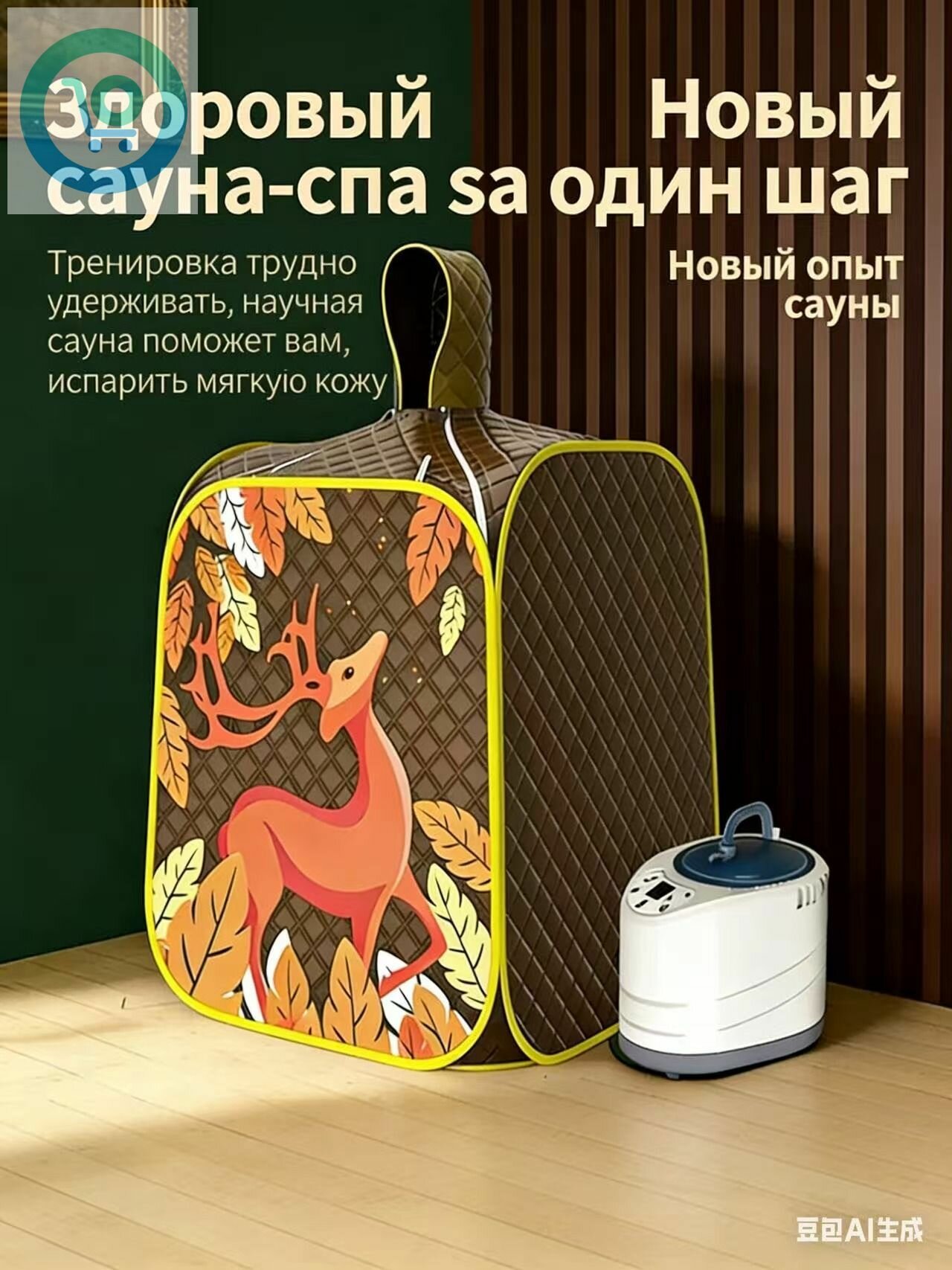 Портативная паровая сауна