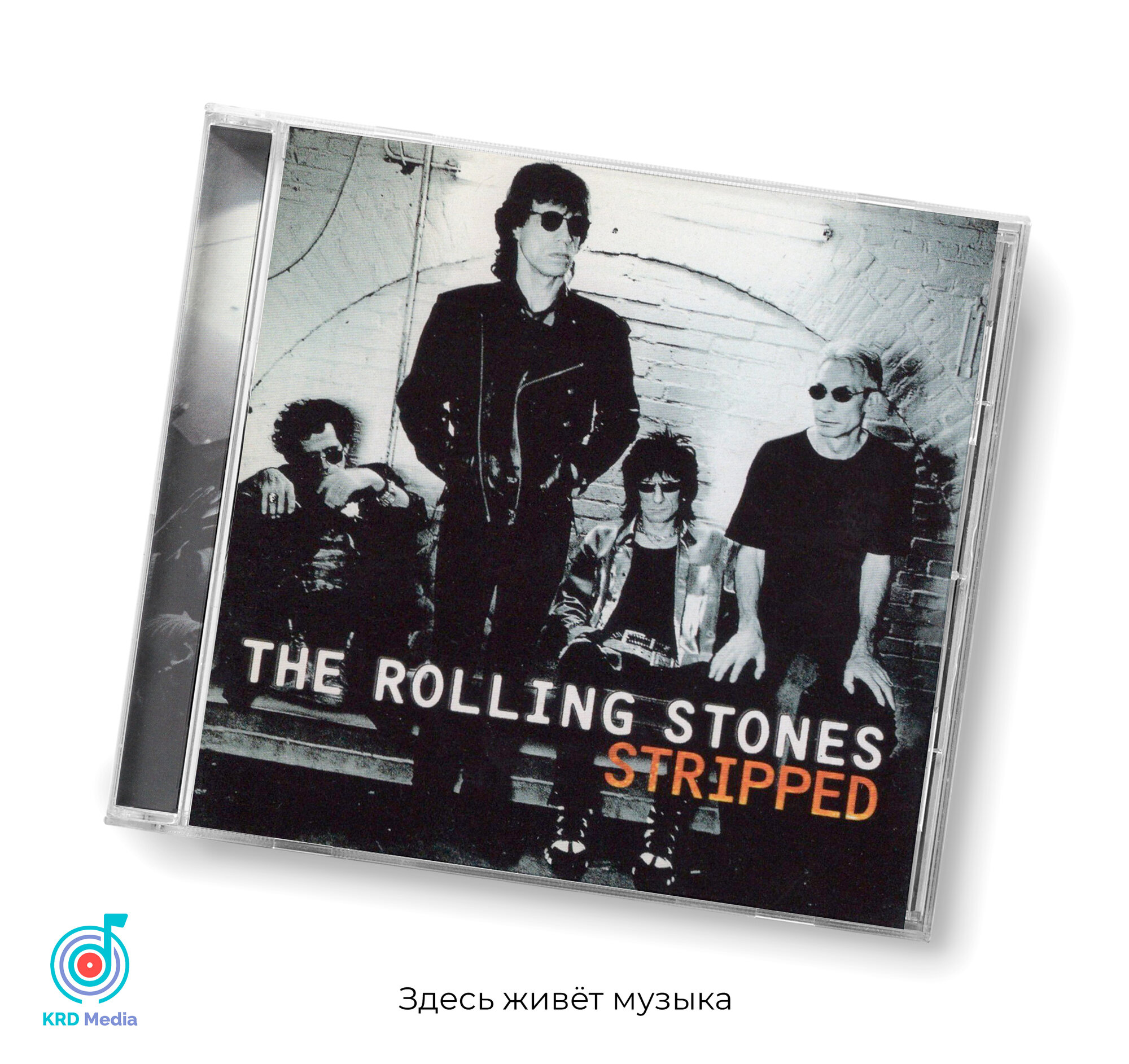 The Rolling Stones - Stripped, 1995, 12-page, CD-Аудио