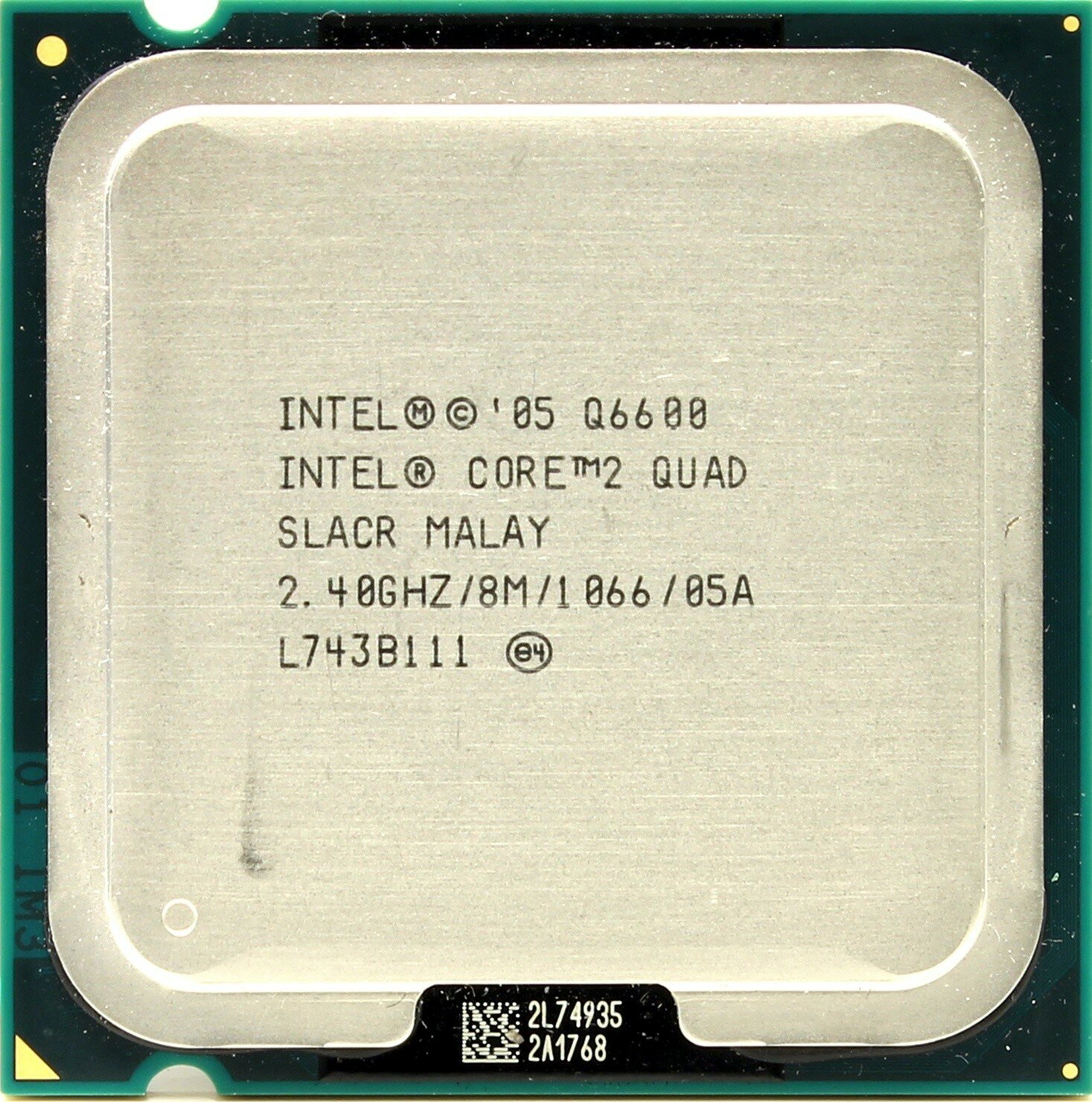 Процессор Intel Core 2 Quad Q6600 2.4 GHz/4core/ 8Mb/105W/ 1066MHz LGA775
