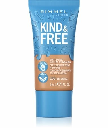 Тональный крем Rimmel Kind & Free, оттенок 150 розовая ваниль, 30 мл